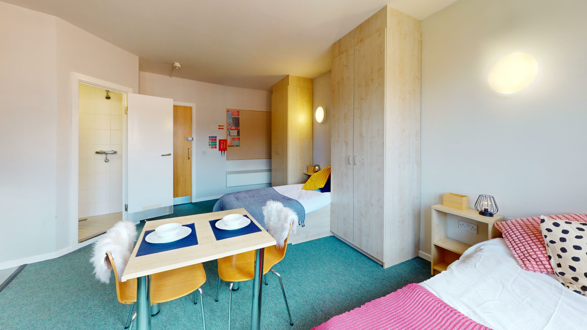 Twin Ensuite Studio – student room at UPP Broadgate Park - official ...